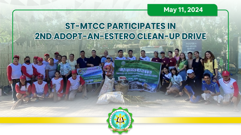 ST-MTCC Participates in 2nd Adopt-An-Estero Clean-Up-Drive - St ...